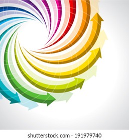Vector Colorful Life Cycle Stock Vector (Royalty Free) 191979740 ...