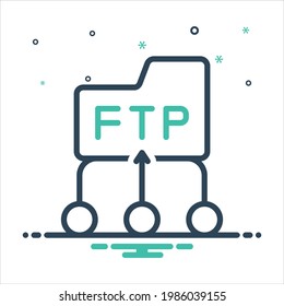 386 Ftp logo Images, Stock Photos & Vectors | Shutterstock