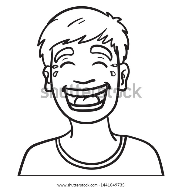 Vector Comic Drawing Young Boy Who Stock Vector (Royalty Free ...