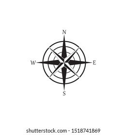 Vector Compass Signs Symbols Logo Stock Vector (Royalty Free ...