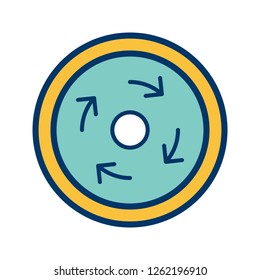 parpadear. Emoji. este es un vector: vector de stock (libre de regalías ...
