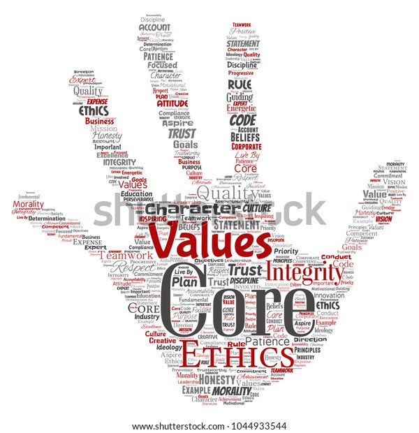 Vector Conceptual Core Values Integrity Ethics Stock Vector (Royalty ... Vector Conceptual Core Values Integrity Ethics Stock Vector (Royalty ...