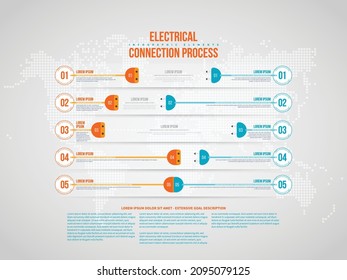 Vector Conceptual Infographic Design Element Template Stock Vector ...