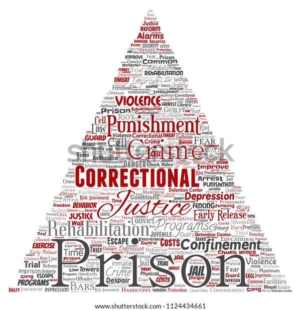 Vector Conceptual Prison Justice Crime Triangle 库存矢量图（免版税）1124434661 ...