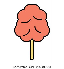 1,078 Cotton Candy Outline Images, Stock Photos & Vectors | Shutterstock