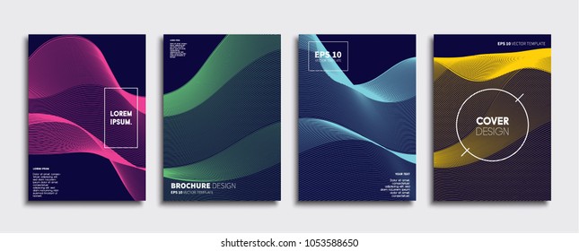 Vector Cover Designs Future Poster Template Stock Vector (Royalty Free ...