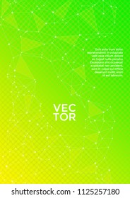 Vector Cover Page Layout Global Network Stock Vector (Royalty Free ...