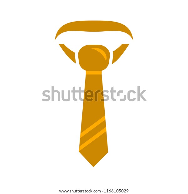 Vector Cravat Icon Tie Illustration Fashion Stock Vector (Royalty Free ...