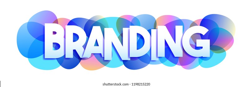 Vector Creative Illustration Branding Word Stock Vector (Royalty Free ...
