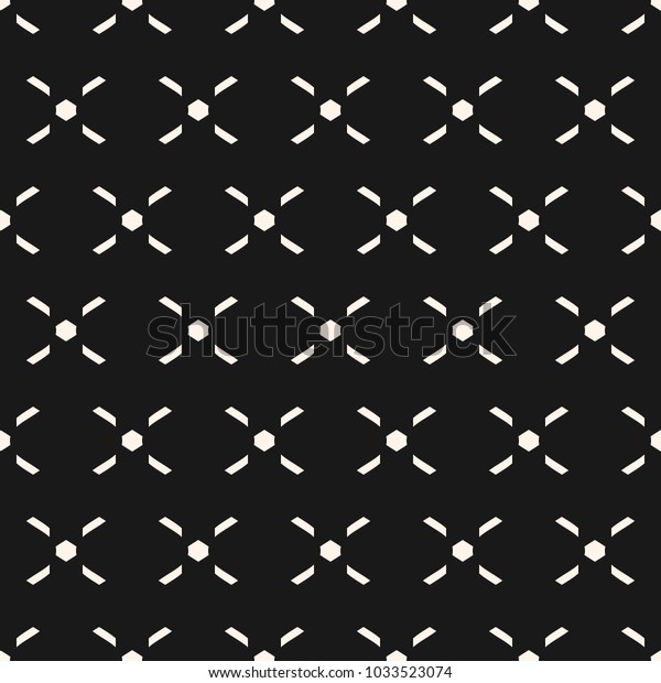 Vector Crosses Seamless Pattern Traditional Ethnic Stock Vector ...
