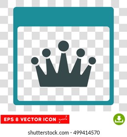 Vector Crown Calendar Page Eps Vector Stock Vector (Royalty Free ...