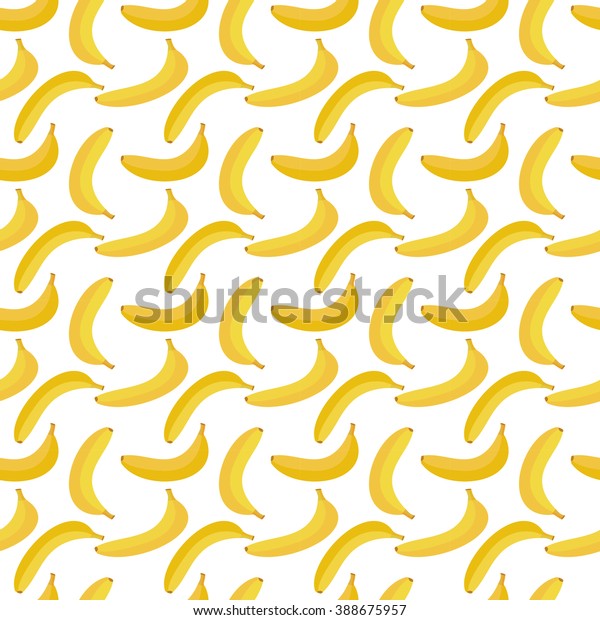 Vector Cute Abstract Fresh Fruits Banana 库存矢量图（免版税）388675957
