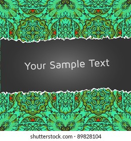 Cute Background Ripped Paper 스톡 일러스트 104469518 | Shutterstock