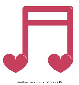 Vector Cute Kawaii Musical Note Colorful Stock Vector (Royalty Free ...