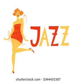 Vector Dancing Woman Gesture Drawing Women Stock Vector (Royalty Free ...