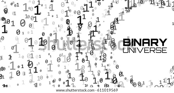 Vector Data Flow Visualization Grayscale Big 库存矢量图(免版税)611019569 Shutterstock