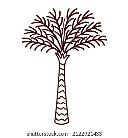 1,931 Date tree line drawing Images, Stock Photos & Vectors | Shutterstock