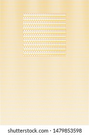 Vector Decorative Mesh Diploma Certificate Template Stock Vector ...