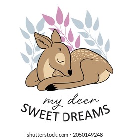 4,416 Sleep deer Images, Stock Photos & Vectors | Shutterstock
