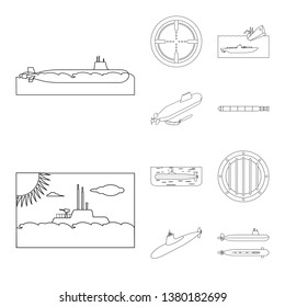 Bitmap Illustration Boat Navy Logo Set Stock Illustration 1446349514