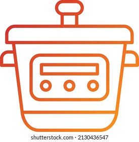 Vector Design Cooker Icon Style Stock Vector (Royalty Free) 2130436547 ...