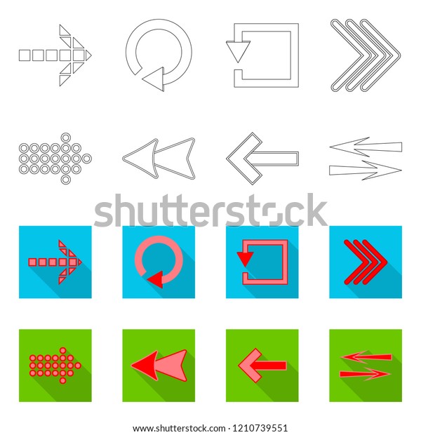Vector Design Element Arrow Icon Collection Stock Vector (Royalty Free ...