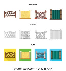 Vector Design Gate Fence Logo Set Stock Vector (Royalty Free ...