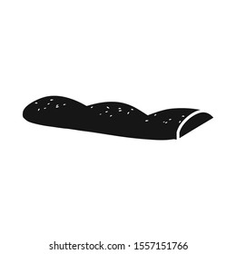 Vector Design Loaf Bun Symbol Graphic Stock Vector (Royalty Free ...