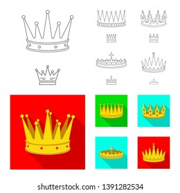 Vector Design Medieval Nobility Symbol Set Stock Vector (Royalty Free ...