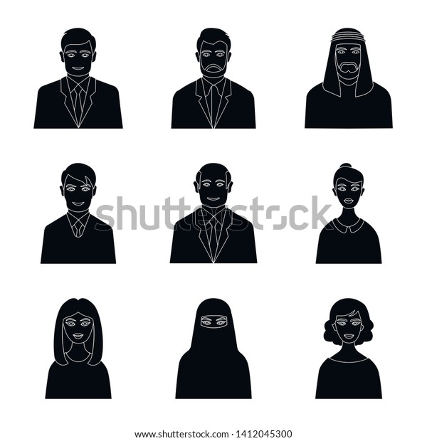 Vector Design Photo Character Symbol Collection Stock Vector (Royalty ...