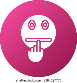 4,095 Quiet emoticon Images, Stock Photos & Vectors | Shutterstock
