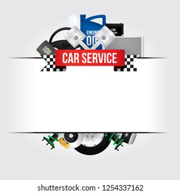 Vector Design Text Box Frame Car Stock Vector (Royalty Free) 1254337162 ...