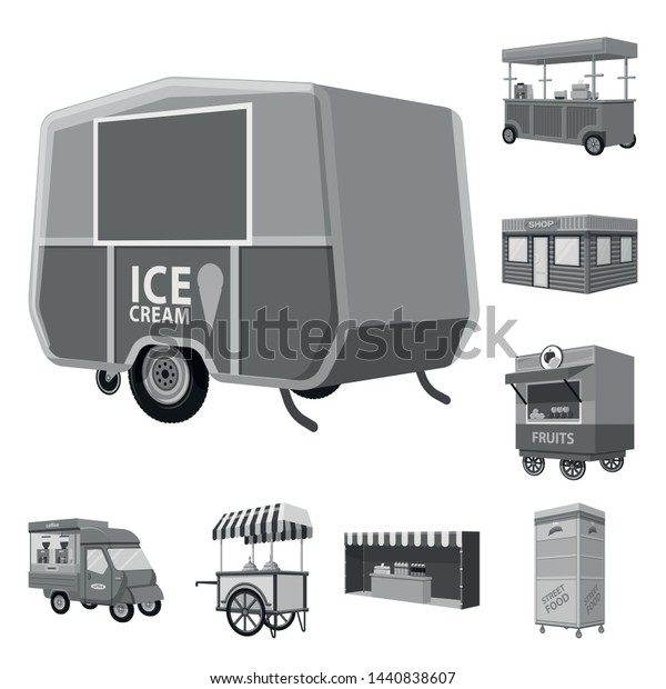Vector Design Trade Food Icon Collection Stock Vector (Royalty Free ...