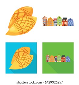 Vector Design Traditional Tour Sign Collection Stock Vector (Royalty ...