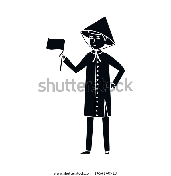 Vector Design Vietnamese National Logo Set Stock Vector (Royalty Free ...