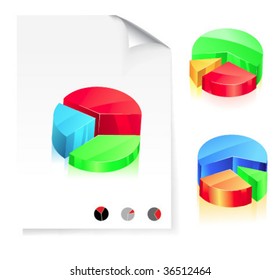 Vector Diagram Colorful Stock Vector (Royalty Free) 36512464 | Shutterstock