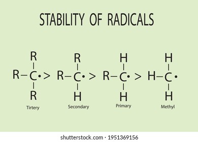 Vector Diagram Show Stability Radicals: เวกเตอร์สต็อก (ปลอดค่าลิขสิทธิ์ ...