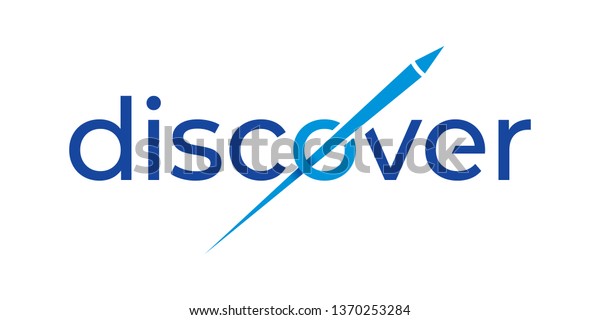 Vector Discover Logo Design Stock Vector (Royalty Free) 1370253284 ...