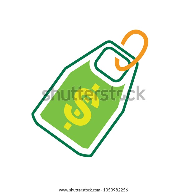 Vector Dollar Tag Sign Money Dollar Stock Vector (Royalty Free ...