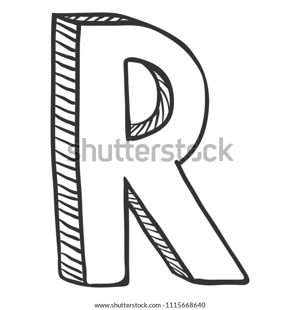 4,807 R Sketch Images, Stock Photos & Vectors | Shutterstock