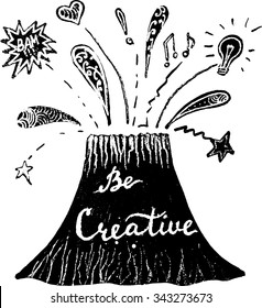 1,906 Doodle volcano Images, Stock Photos & Vectors | Shutterstock