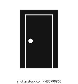 Door Icon Trendy Flat Style Isolated Stock Vector (Royalty Free ...