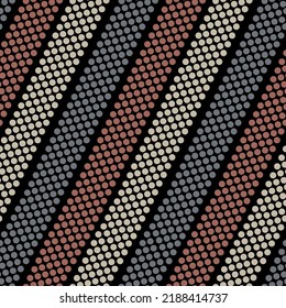 Vector Doted Tie Print Design Stock Vector (Royalty Free) 2188414737 ...