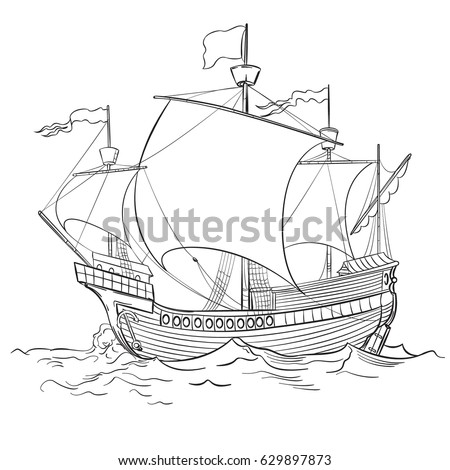 Boat Drawing Easy | Free download on ClipArtMag