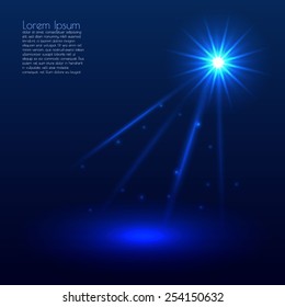 Vector Drawing Light Rays Star Shining: เวกเตอร์สต็อก (ปลอดค่าลิขสิทธิ์ ...