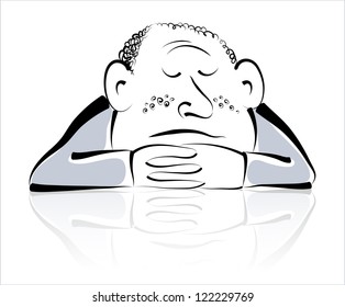 Man sleeping draw : 6 886 images, photos et images vectorielles de ...