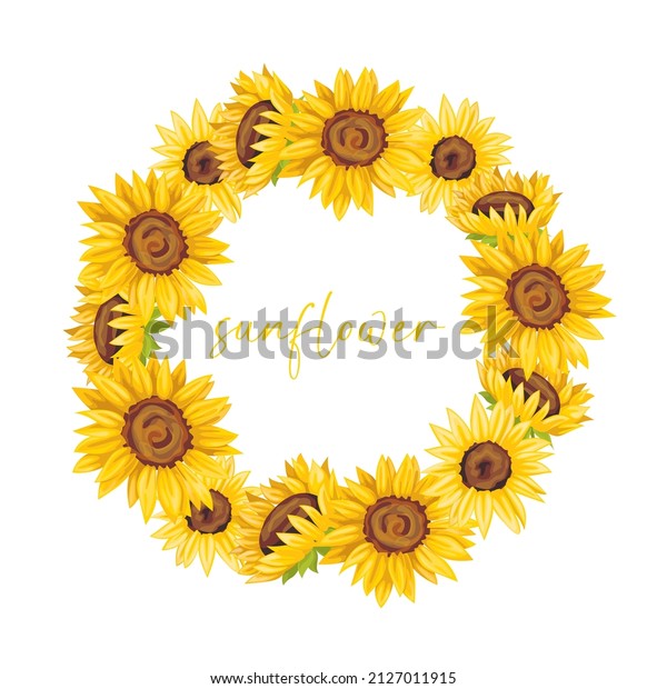77,982 Sunflowers Circle Images, Stock Photos & Vectors | Shutterstock