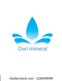 Vector Dwi Mineral Logo Design Template Stock Vector (Royalty Free ...