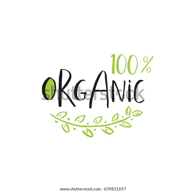 Vector Eco Bio Green Logo Sign Stock Vector (Royalty Free) 639831697