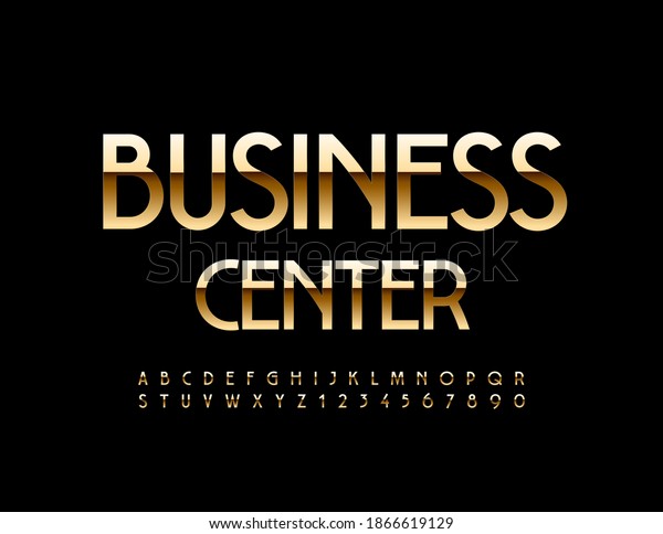 Vector Elite Banner Business Center Premium Stock Vector (Royalty Free ...